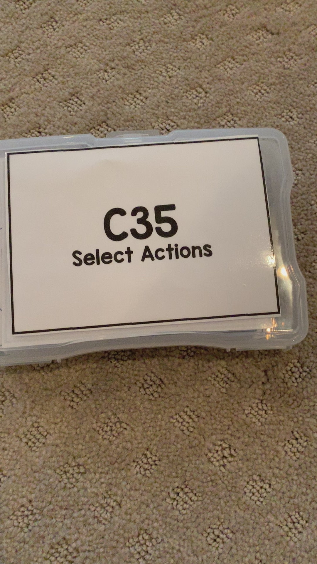 Action Task Cards [ABLLS-R Aligned C35, G8] – The Autism Helper