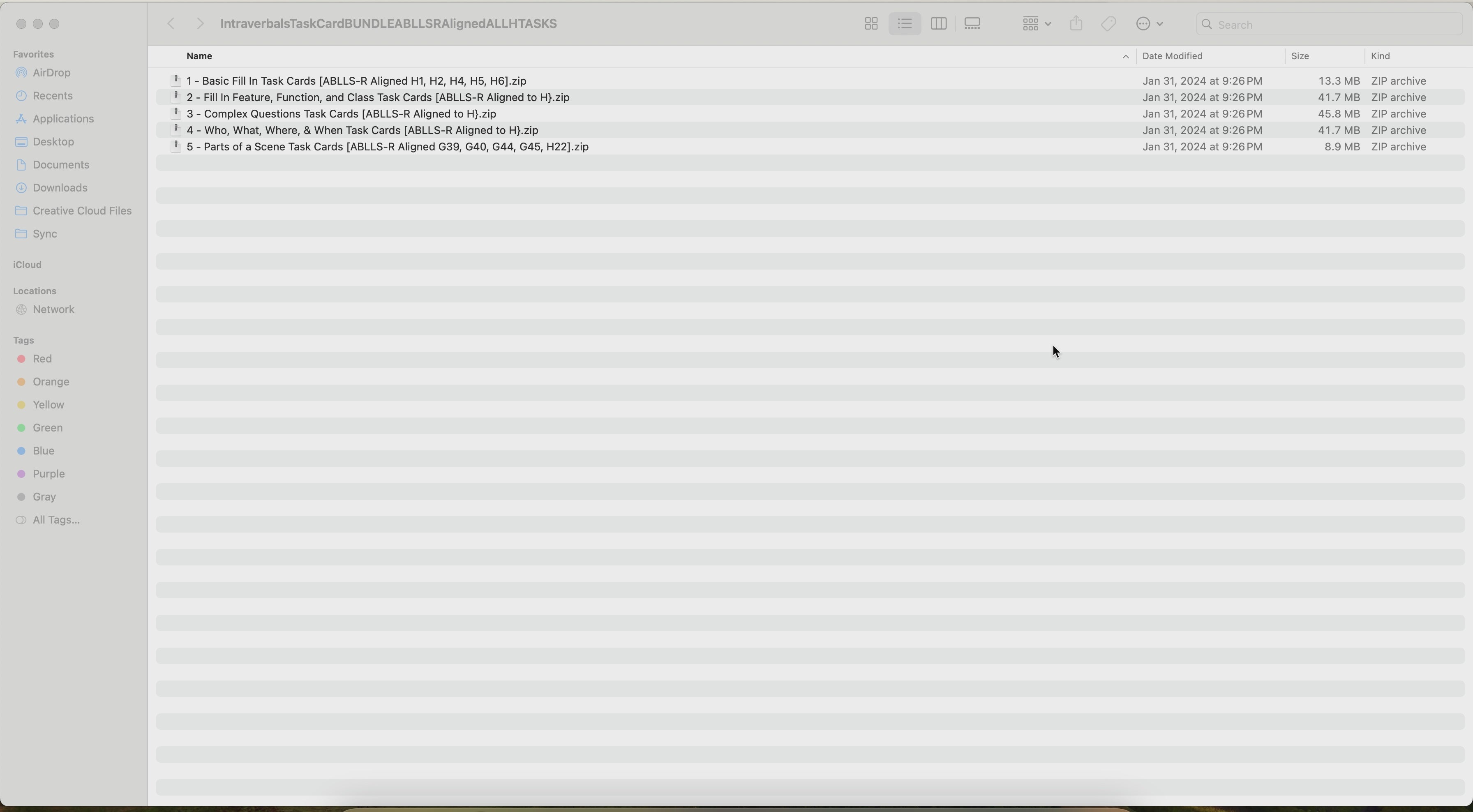 Intraverbals Task Card BUNDLE [ABLLS-R Aligned ALL H TASKS] – The ...