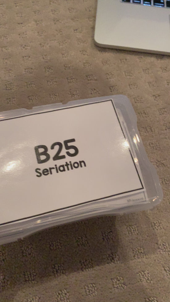 Seriation and Sequencing Task Cards [ABLLS-R Aligned B25, B26] – The ...
