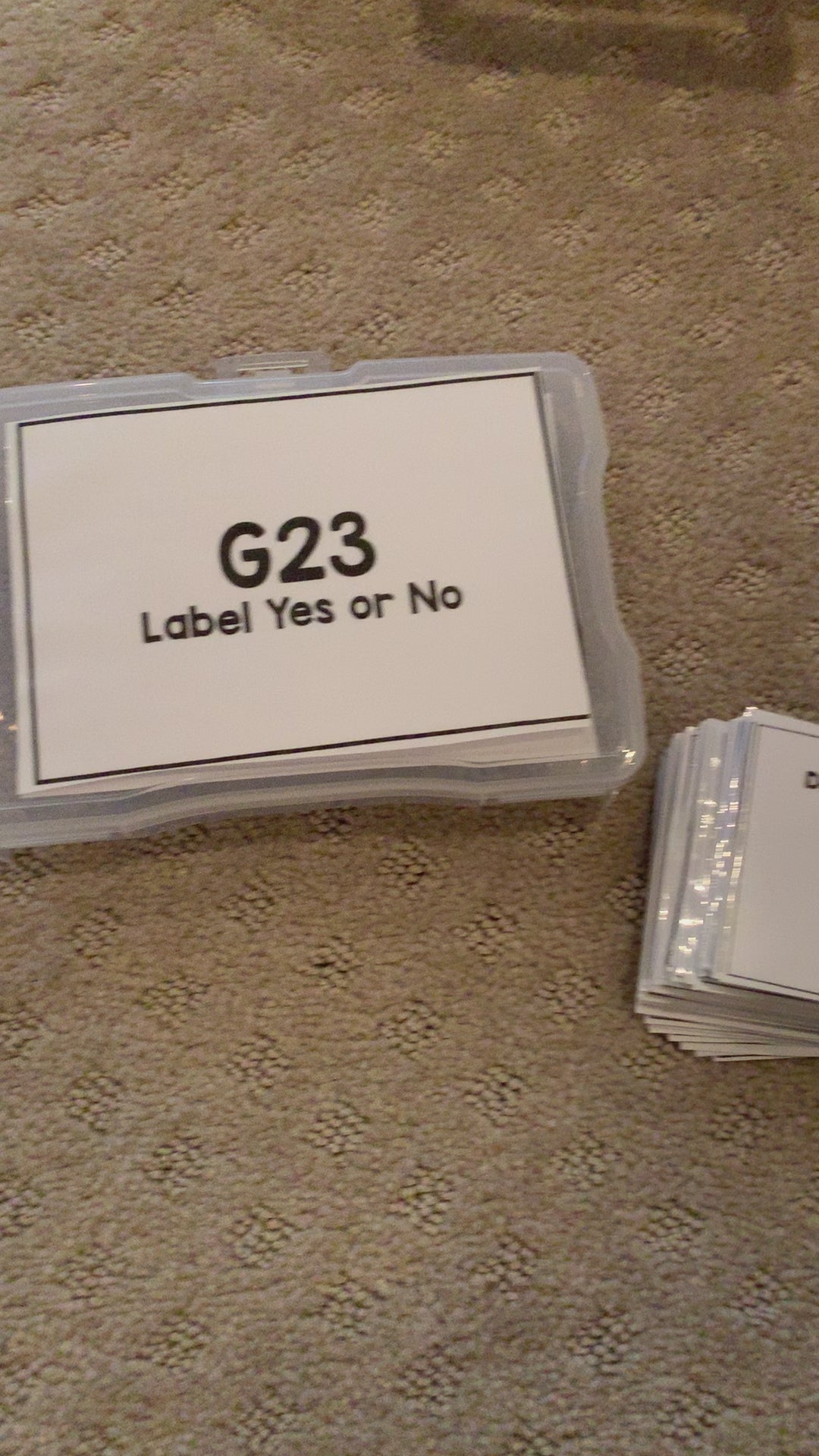 Yes/No Task Cards [ABLLS-R Aligned G23] – The Autism Helper