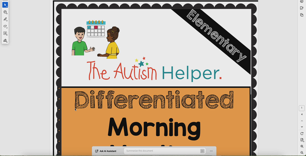 Differentiated Morning Meeting - Elementary Edition – The Autism Helper
