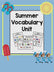 Summer Vocabulary Unit – The Autism Helper
