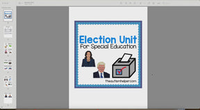 United States Election Unit {Includes 2024 Election} – The Autism Helper