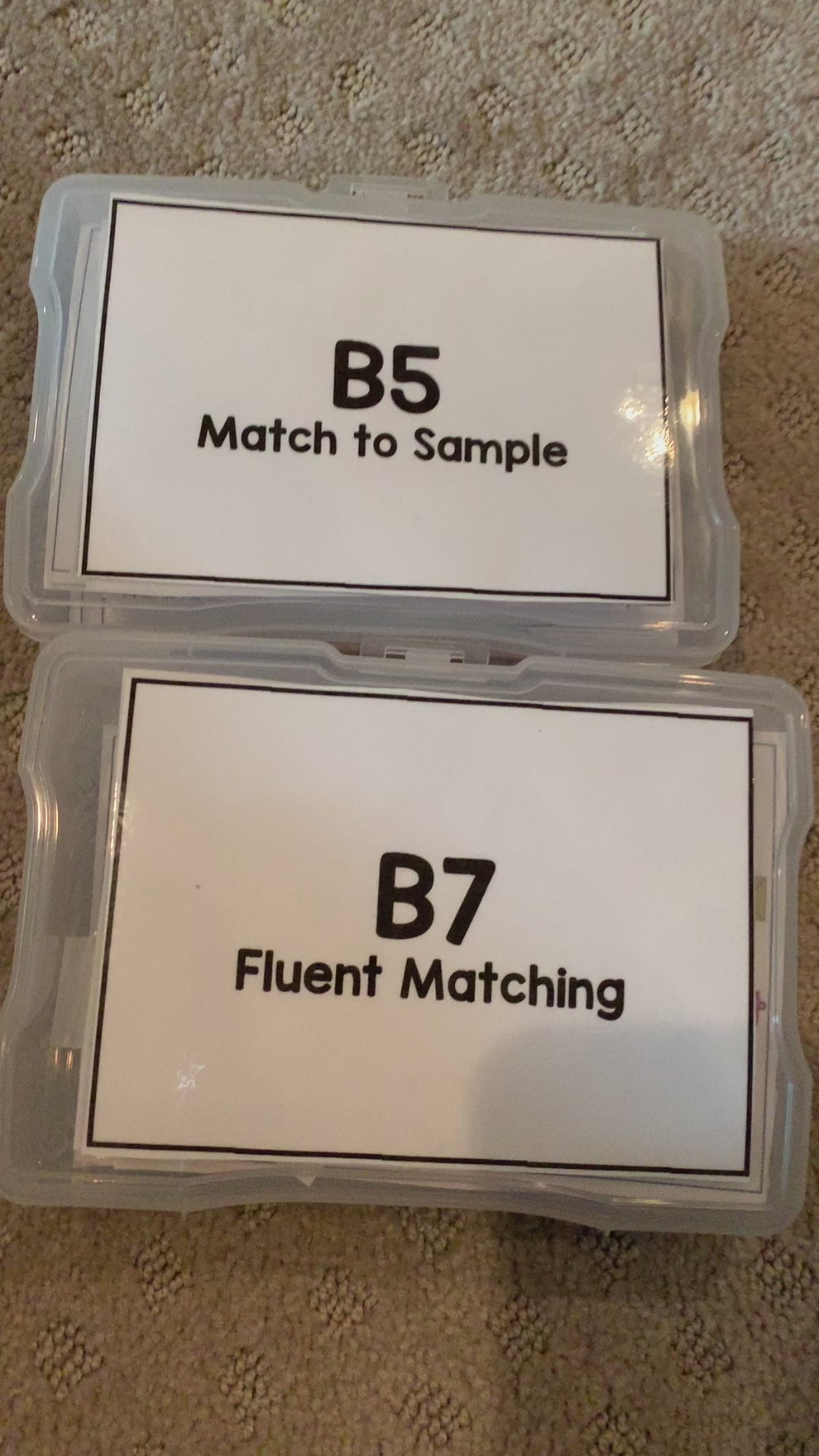 Matching Task Cards [ABLLS-R Aligned B5, B7] – The Autism Helper
