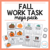 Fall Work Task Mega Pack – The Autism Helper