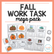 Fall Work Task Mega Pack – The Autism Helper