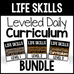 Life Skills Leveled Daily Curriculum {BUNDLE} – The Autism Helper