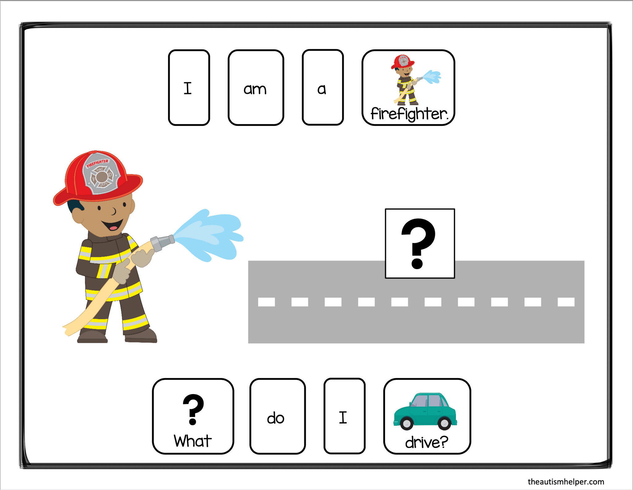 Community Helpers Adapted Book Series – The Autism Helper