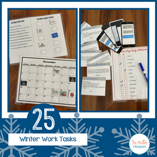 Winter Work Task Mega Pack – The Autism Helper