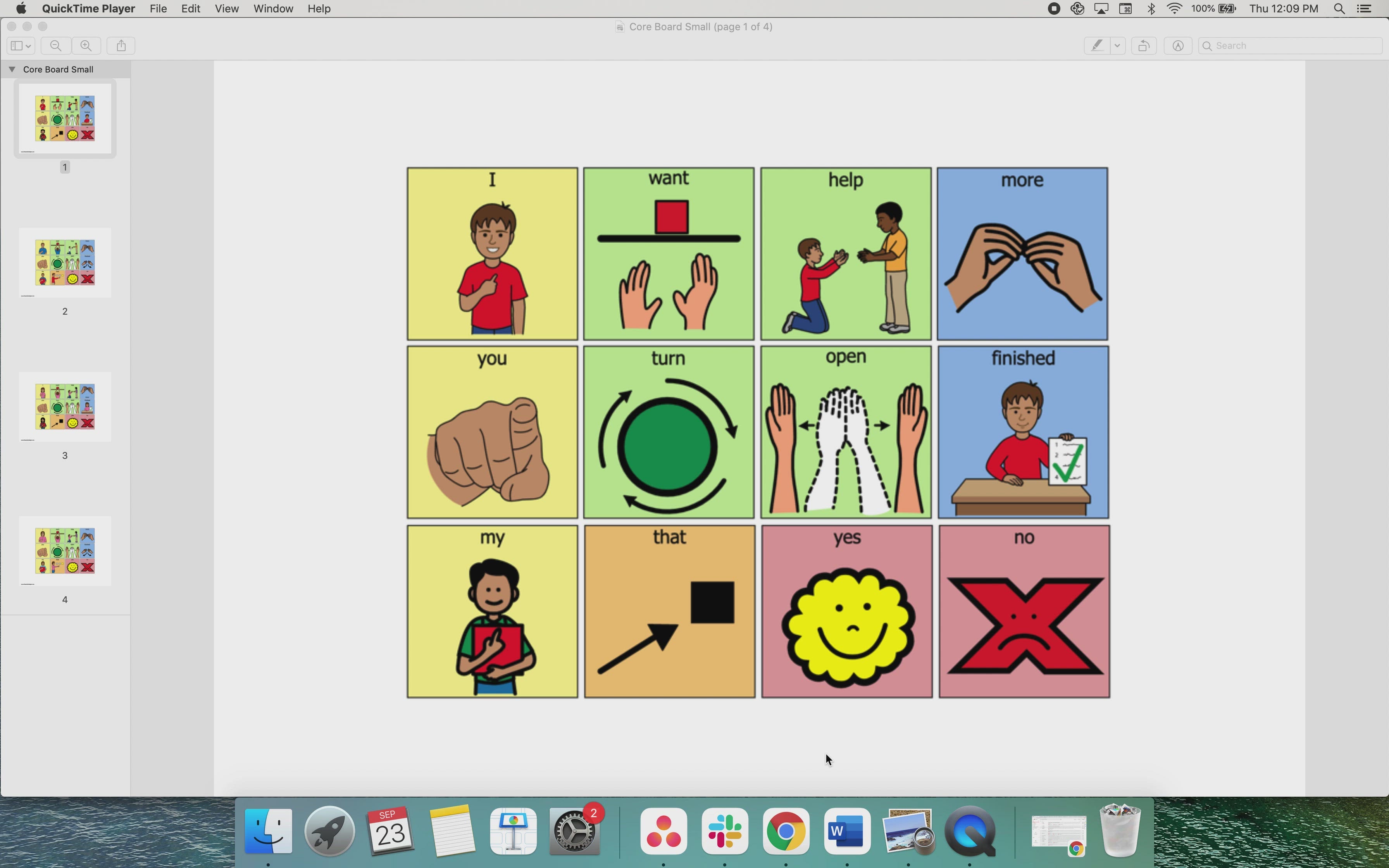 Core Board Set – The Autism Helper