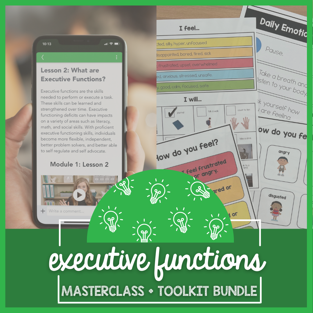 Executive Functions Masterclass Course + Toolkit Bundle – The Autism Helper