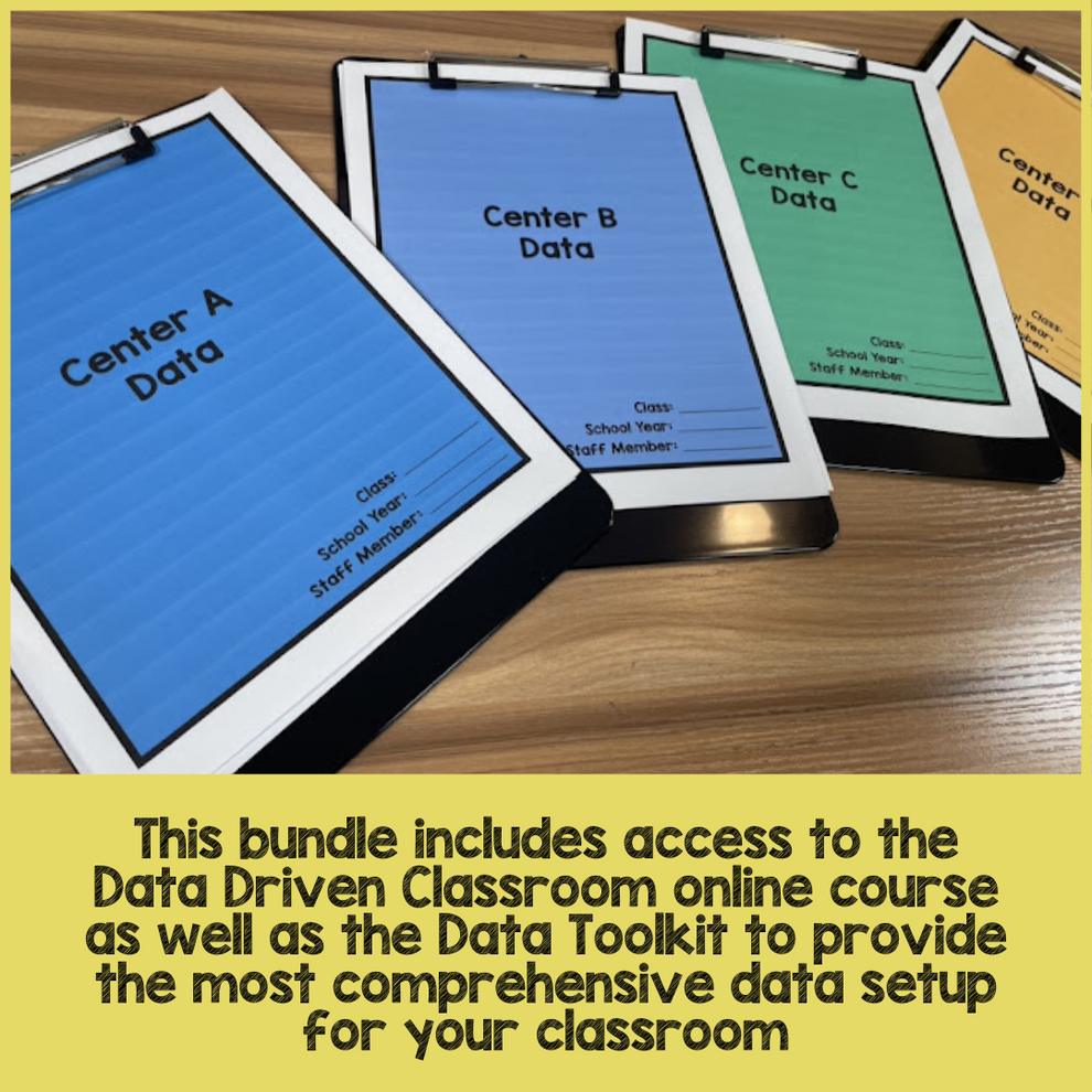 The Data Driven Classroom Course + Toolkit Bundle – The Autism Helper