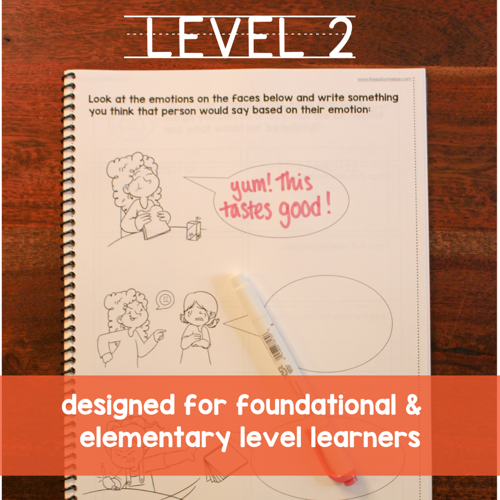 Positive Behavior Change Workbooks – The Autism Helper