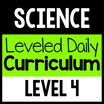Science Leveled Daily Curriculum {LEVEL 4} – The Autism Helper