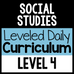 Social Studies Leveled Daily Curriculum {LEVEL 4} – The Autism Helper