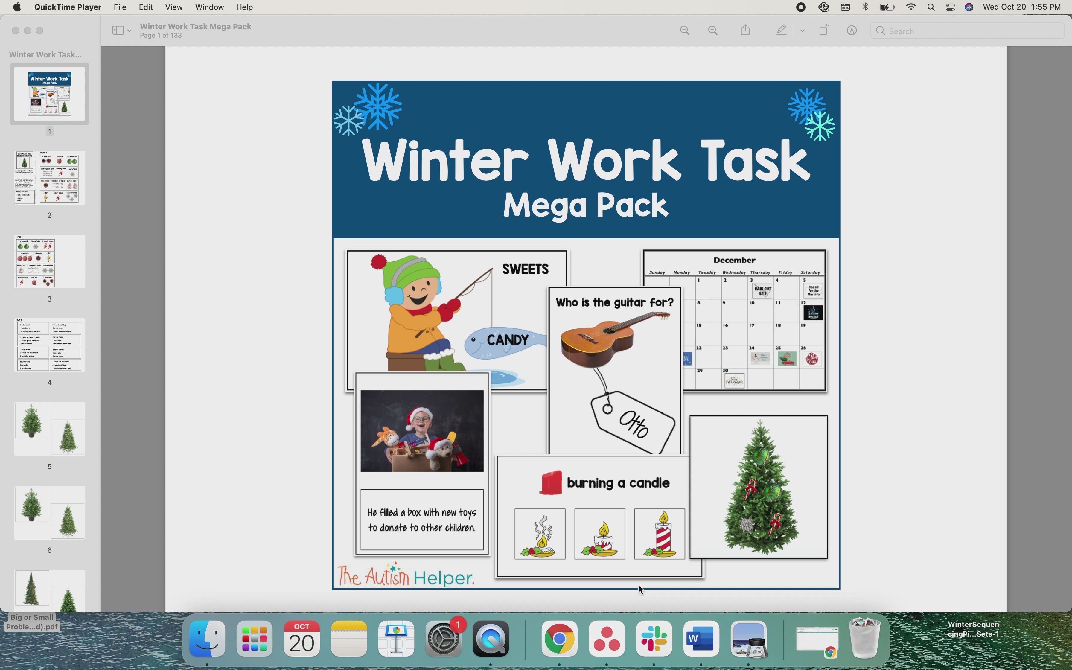 Winter Work Task Mega Pack – The Autism Helper