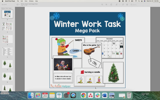 Winter Work Task Mega Pack – The Autism Helper