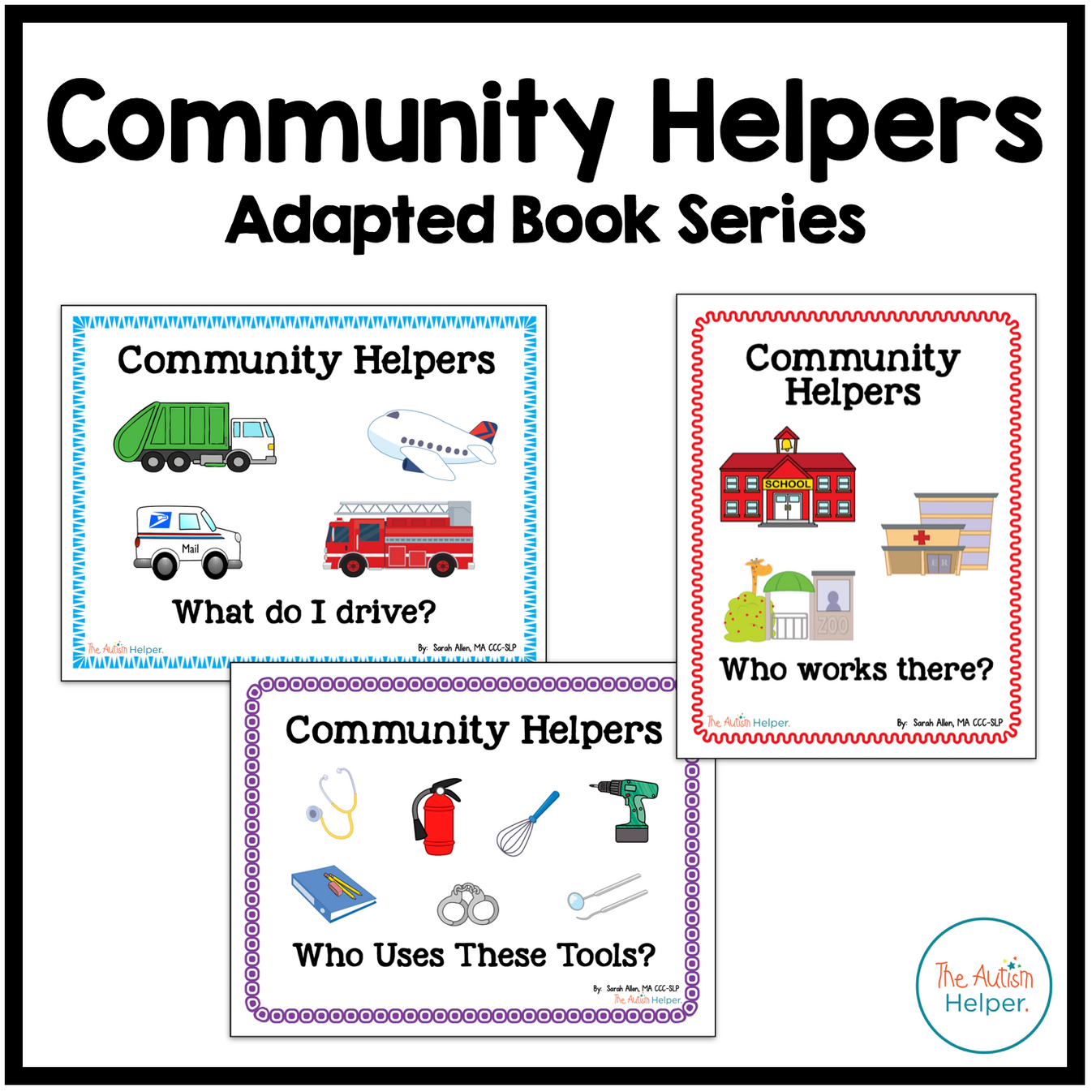 Community Helpers Adapted Book Series – The Autism Helper
