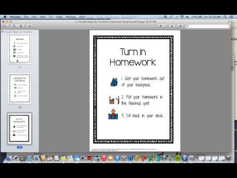 Classroom Routines Visuals – The Autism Helper