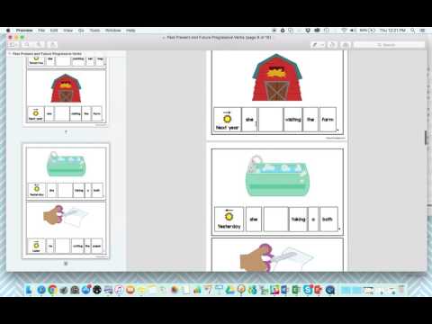 Parts of Speech BUNDLE Adapted Book Series – The Autism Helper