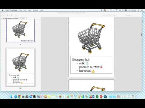 Grocery Store Life Skills Unit – The Autism Helper