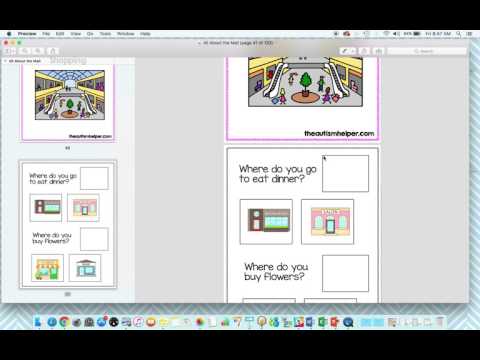 Shopping and Mall-Themed Life Skills Unit – The Autism Helper