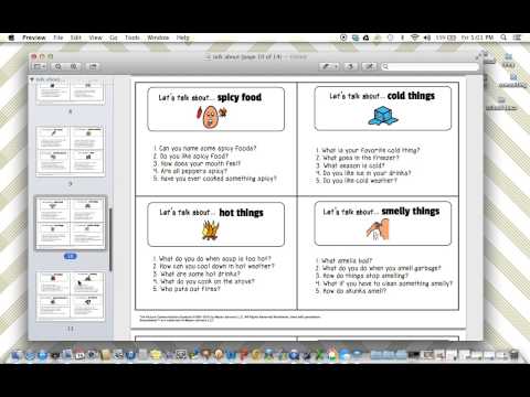 Let's Talk About... {Visual Conversation Starters for Special Educatio ...