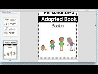 Personal Information Mega Pack {Level 2} – The Autism Helper