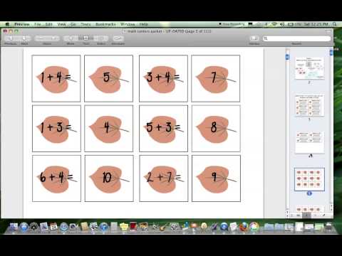 Seasonal Add, Subtract, & Multiply Matching Cards – The Autism Helper