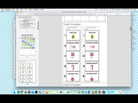 Christmas Class Party Setup Kit – The Autism Helper
