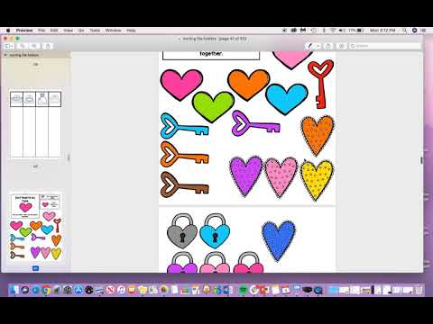 Color, Size, and Type Sorting File Folder Activity Mega Pack – The ...