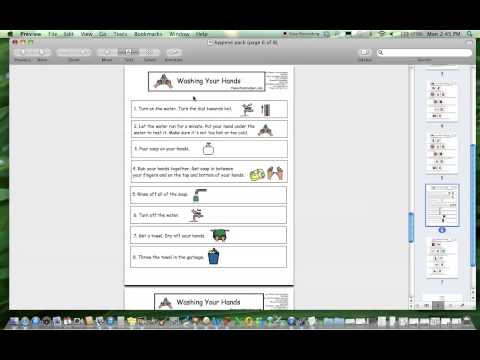 Visual Social Stories: Hygiene Set – The Autism Helper