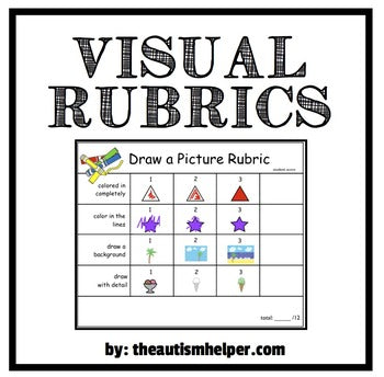 Student Self-Assessment Visual Rubrics – The Autism Helper