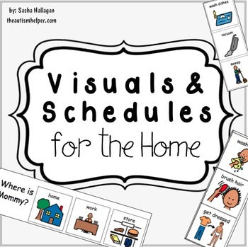 Visuals & Schedules for the Home – The Autism Helper