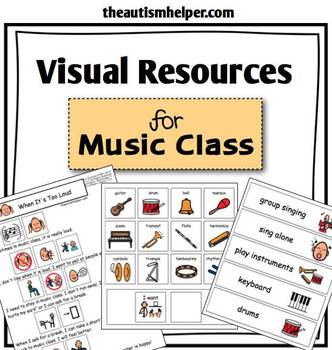 Visual Resources for Music Class – The Autism Helper
