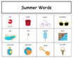 Summer Themed Vocabulary Mini Unit – The Autism Helper