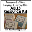 ABLLS-R Assessment Kit – The Autism Helper
