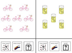 How Many? What Color? What? Adapted Book {SUMMER} – The Autism Helper