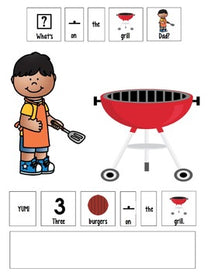 What's on the Grill? {an Adapted Book} – The Autism Helper