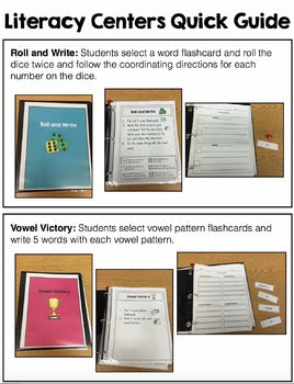 10 Literacy Centers for Special Education – The Autism Helper