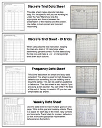 Editable Special Education Data Sheets – The Autism Helper