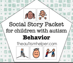 Visual Social Story Packet for Children with Autism: Behavior Set – The ...