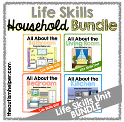 Life Skills Unit BUNDLE {Household Edition} – The Autism Helper