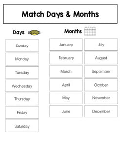 Special Education Adapted Calendar Activities – The Autism Helper