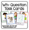 Wh-Question Task Card Set – The Autism Helper
