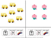 Count, Color, & Name Wh-Question Adapted Book – The Autism Helper