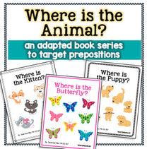 Where is the Animal? {an Adapted Book Series for Children with Autism ...