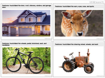 Parts of Items Task Cards [ABLLS-R Aligned C23, G12] – The Autism Helper