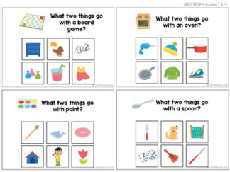 Associated Picture Task Cards [ABLLS-R Aligned B16, C36, G14] – The ...