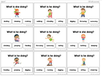 Action Task Cards [ABLLS-R Aligned C35, G8] – The Autism Helper